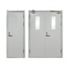 A Class Steel Fire Door 55mm For Apartment With Glass Window Single ...